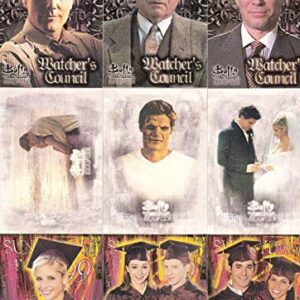 BUFFY THE VAMPIRE SLAYER SEASON 3 1999 COMPLETE BASE CARD SET OF 90