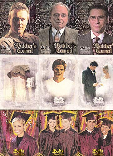 BUFFY THE VAMPIRE SLAYER SEASON 3 1999 COMPLETE BASE CARD SET OF 90