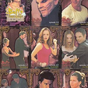 BUFFY THE VAMPIRE SLAYER SEASON 3 1999 COMPLETE BASE CARD SET OF 90