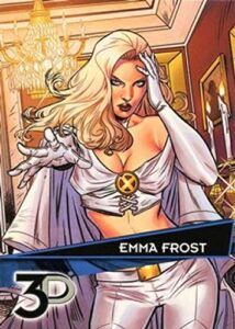 2015 upper deck marvel 3d nonsport trading card #36 emma frost