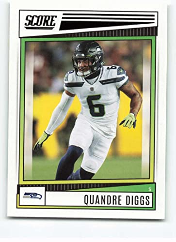 2022 Score #177 Quandre Diggs Seattle Seahawks NFL Football Trading Card