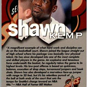 1997-98 Hoops Talkin' Hoops #24 Shawn Kemp NBA Basketball Trading Card