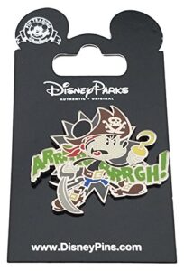 disney pin – pirate mickey mouse – arrrrrrrrgh!