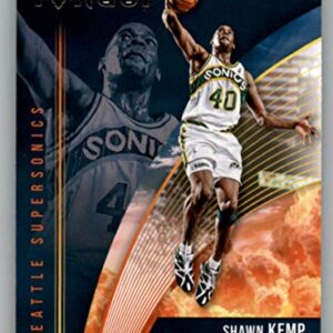 2018-19 Donruss All Clear for Takeoff Basketball Insert #9 Shawn Kemp Seattle Supersonics Official NBA Trading Card Produced By Panini