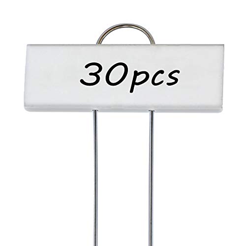 OK5STAR 30-Pack Metal Plant Markers,Reusable Garden Plant Labels Heavy Duty Plant Markers for Garden,Vegetable,Greenhouse