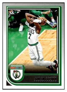 jaylen brown 2022-23 panini nba hoops #2 nm+-mt+ nba basketball celtics