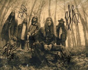 blackberry smoke reprint signed photo pretty little lie rp #1