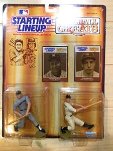 1989 mickey mantle joe dimaggio baseball greats starting lineup