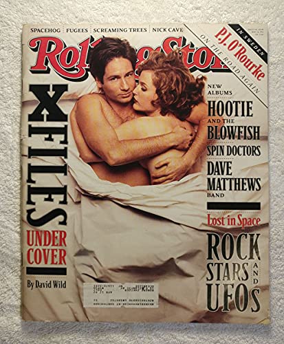 David Duchovny & Gillian Anderson - The X Files - Rolling Stone Magazine - #734 - May 16, 1996