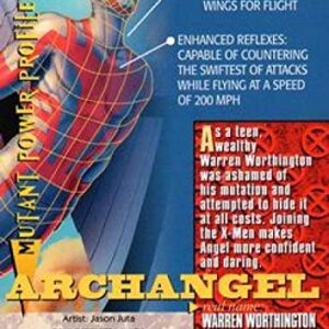 2018 Fleer Ultra X-Men #12 Archangel Trading Card in Raw (NM Near Mint or Better) Condition