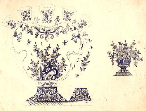 An original design for porcelain