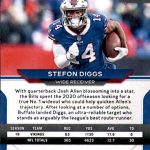 2020 Panini Prizm #3 Stefon Diggs Buffalo Bills NFL Football Trading Card