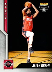 2021-22 panini instant basketball #2 jalen green rookie card rockets