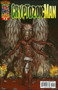 cryptozoic man #2 (2nd) vf ; dynamite comic book