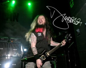 dimebag darrell of pantera reprint signed photo rp #1 damageplan