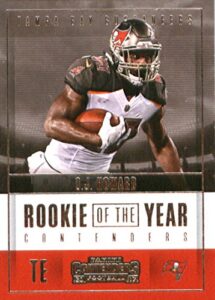 2017 panini contenders rookie of the year contenders #17 o.j. howard tampa bay buccaneers football card