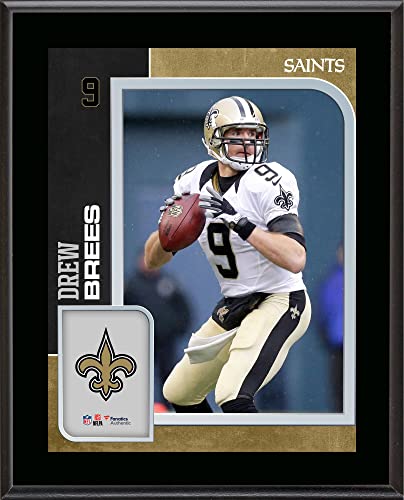 Drew Brees New Orleans Saints 10.5'' x 13'' Sublimated Player Plaque - NFL Player Plaques and Collages