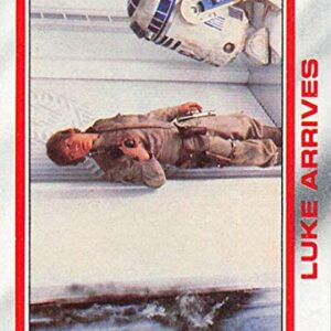 1980 Topps Star Wars The Empire Strikes Back Set Break One NonSport #100 Luke Arrives Official Trading Card Depicting Scenes From The Movie