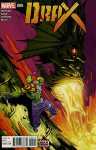 drax #5 vf/nm ; marvel comic book | cm punk fin fang foom