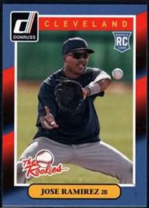 baseball mlb 2014 donruss the rookies #41 jose ramirez indians