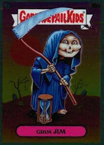 2020 topps chrome garbage pail kids series 3#95a grim jim trading card