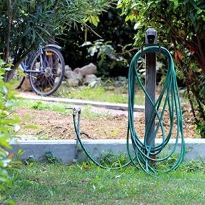 Garden Hose Holder Wall Mount, Heavy Duty Water Hose Hanger Garden Hose Rack Indoor Outdoor Tube Rope Organizer, 1 PC