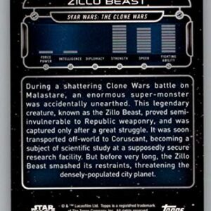 2018 Topps Star Wars Galactic Files #ACW-22 Zillo Beast Official Non-Sport Trading Card in NM or Better Conditon