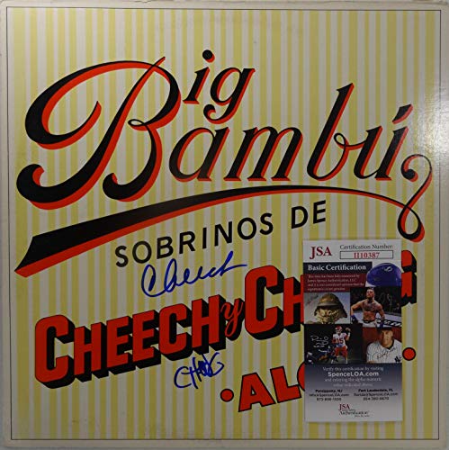 Signed Cheech & Chong Autographed Big Bambu Lp Certified Authentic Jsa # Ii10387