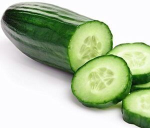 grown in usa! 30+ muncher burpless sweet cucumber seeds, heirloom non-gmo, non-bitter and acid free, crispy and sweet, fragrant and delicious, cucumis sativus