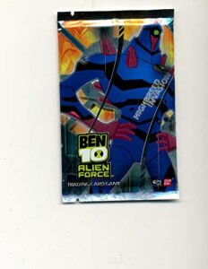 ban dai ben 10 alien force highbreed invasion trading card game booster pack