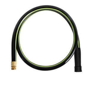 worth garden leader short garden hose 3/4 in. x 4 ft. no kink, lead-in water hose with male to female fittings pvc durable garden pipe with solid brass for household & commercial 12 years warranty