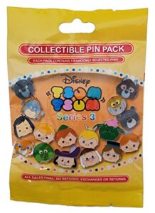 disney pin – tsum stacked characters mystery pin pack – series 3