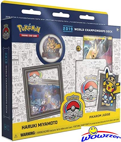 2019 Pokemon SET OF ALL (4) World Championship Factory Sealed Decks with 240 Cards, Pin Codes & More! Includes Decks of Shintaro Ito, Henry Brand, Kaya Lichtleitner & Haruki Miyamoto! WOWZZER!