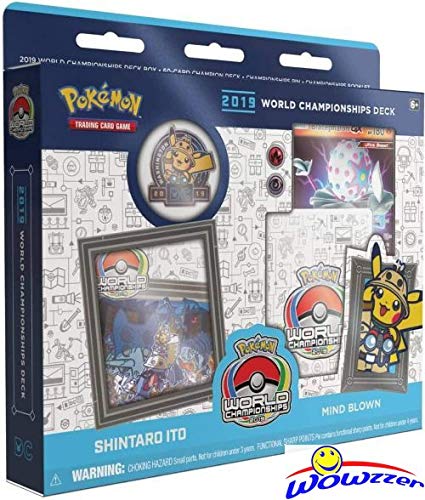 2019 Pokemon SET OF ALL (4) World Championship Factory Sealed Decks with 240 Cards, Pin Codes & More! Includes Decks of Shintaro Ito, Henry Brand, Kaya Lichtleitner & Haruki Miyamoto! WOWZZER!