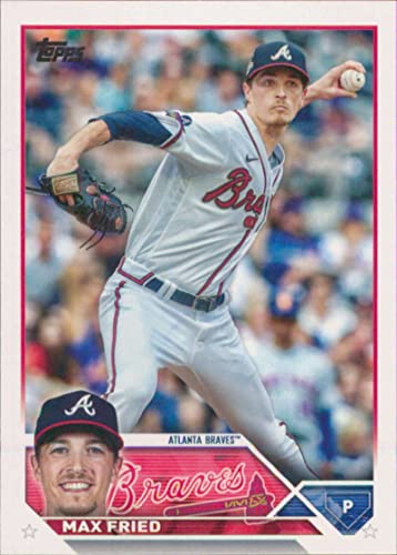 2023 Topps #290 Max Fried NM-MT Atlanta Braves Baseball Trading Card MLB