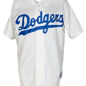 Duke Snider Signed Los Angeles Dodgers Majestic Baseball Jersey JSA Hologram - Autographed MLB Jerseys