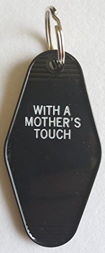 Bates Motel Inspired Key Tag in Black and White Room # 1