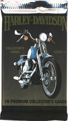 harley davidson series 2 factory sealed trading card pack