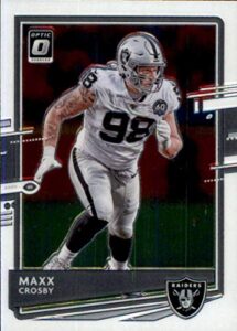 2020 donruss optic #53 maxx crosby las vegas raiders football card