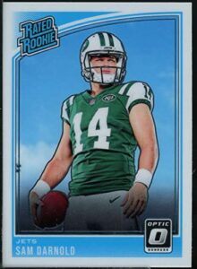 sam darnold rr rookie card 2018 donruss optic #151