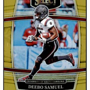 DEEBO SAMUEL 2022 Panini Select Draft /10 Gold Prizm #89 Concourse NM+-MT+ NFL Football