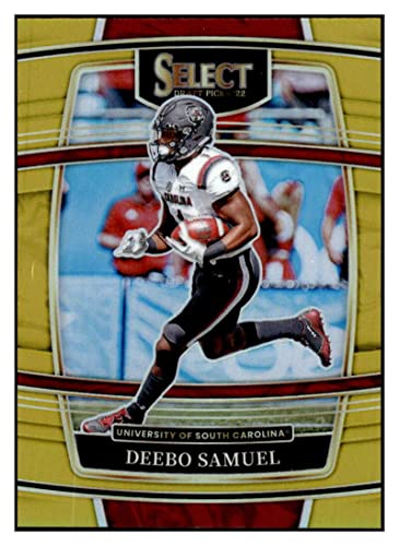 DEEBO SAMUEL 2022 Panini Select Draft /10 Gold Prizm #89 Concourse NM+-MT+ NFL Football