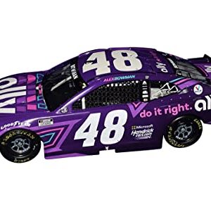 AUTOGRAPHED 2021 Alex Bowman #48 Ally Racing DOVER RACE WIN (Raced Version) Hendrick Motorsports Signed 1/24 Scale NASCAR Diecast Car with COA (1 of only 792 produced)