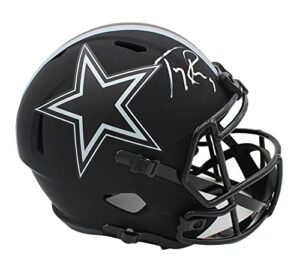 tony romo signed dallas cowboys speed full size eclipse nfl helmet – autographed nfl helmets