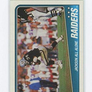 1988 Topps #325 Bo Jackson All Alone Raiders Rookie Card - Mint Condition Ships in New Holder