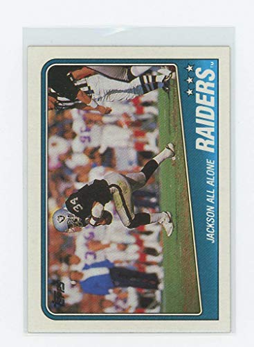 1988 Topps #325 Bo Jackson All Alone Raiders Rookie Card - Mint Condition Ships in New Holder