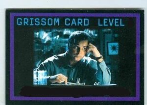 william peterson gil grissom trading game card csi crime scene investigation