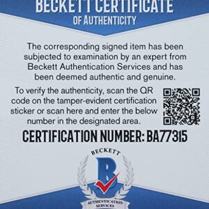 Alvin Kamara Autographed & Framed White New Orleans Jersey Auto Beckett Cert