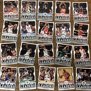 2006 2007 Fleer Basketball Complete Mint MASTER Set with Stars, Rookies and Inserts Including Michael Jordan, Kobe Bryant and LeBron James Plus