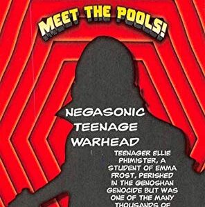 2019 Upper Deck Deadpool Meet the Pools #MTP8 Negasonic Teenage Warhead Official Non-Sport Trading Card in NM or Better Conditon